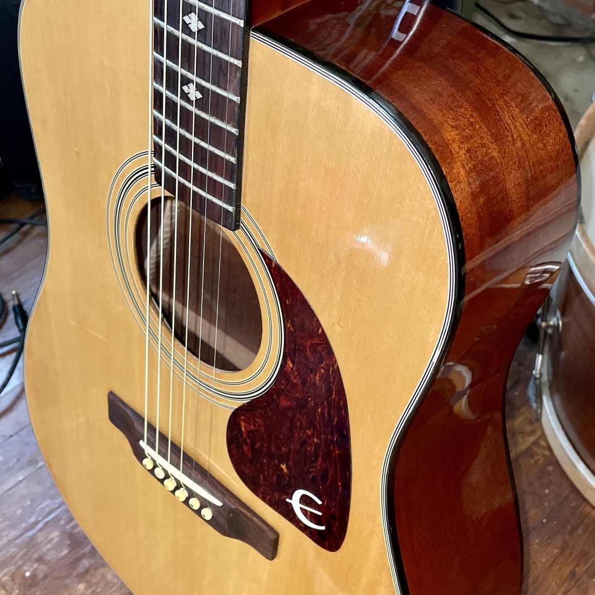 Acoustic Guitar- Classic 1994 Epiphone PR 350 MIK- Looks Great- Plays ...