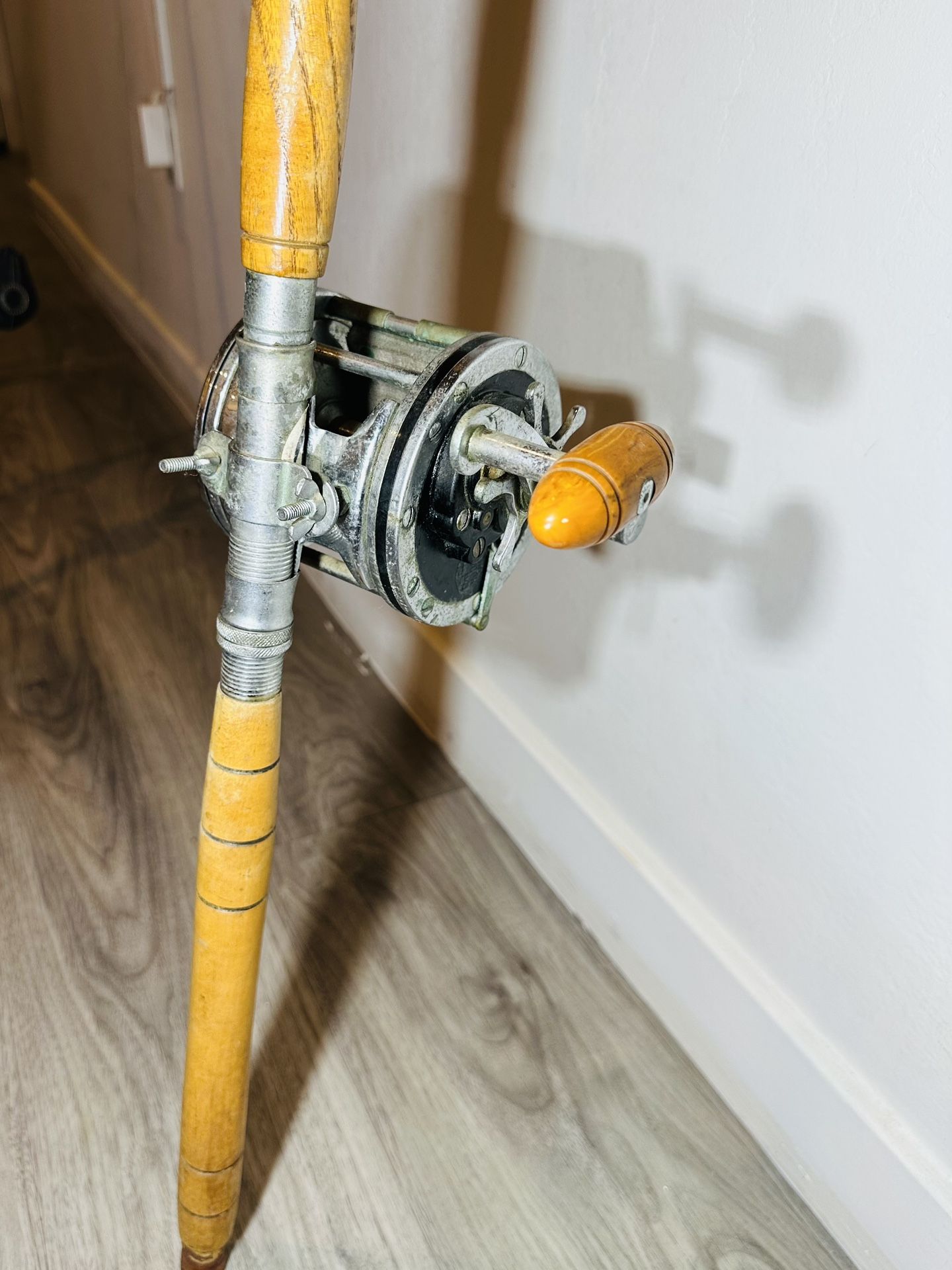 Vintage Penn Senator True Temper Fishing Rod and Reel Combo for Sale in ...