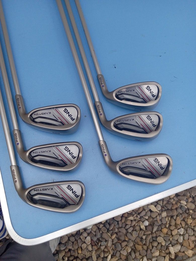 Men's Ping Karsten Complete Iron Set for Sale in San Antonio, TX - OfferUp