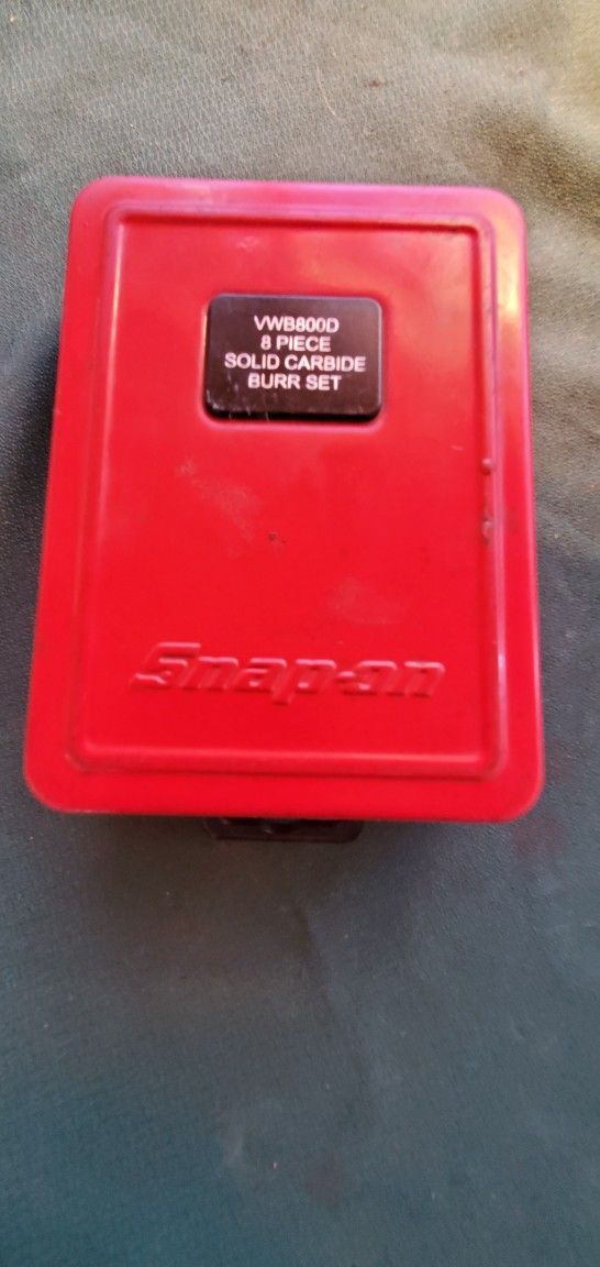 SNAP ON VWB800D 6 PIECE SOLID CARBIDE BURR SET LIKE NEW for Sale in El ...