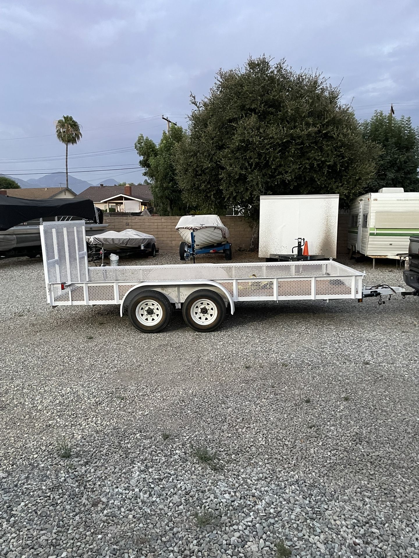 Flatbed Trailer 16’ X 8’ for Sale in San Dimas, CA - OfferUp