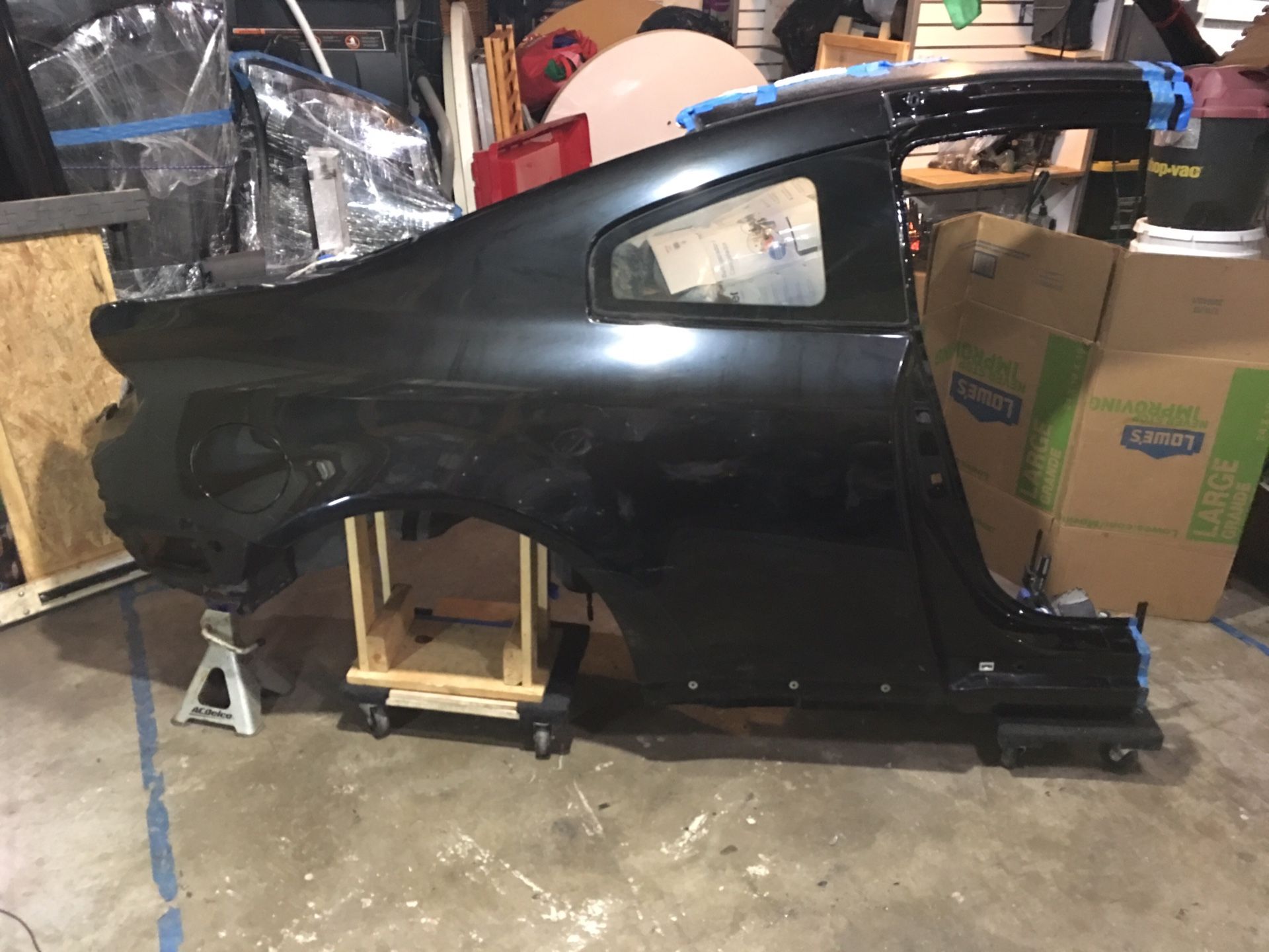 Infiniti G35 Coupe - Rear Side Quarter Panel + Quarter Glass - Cut ...