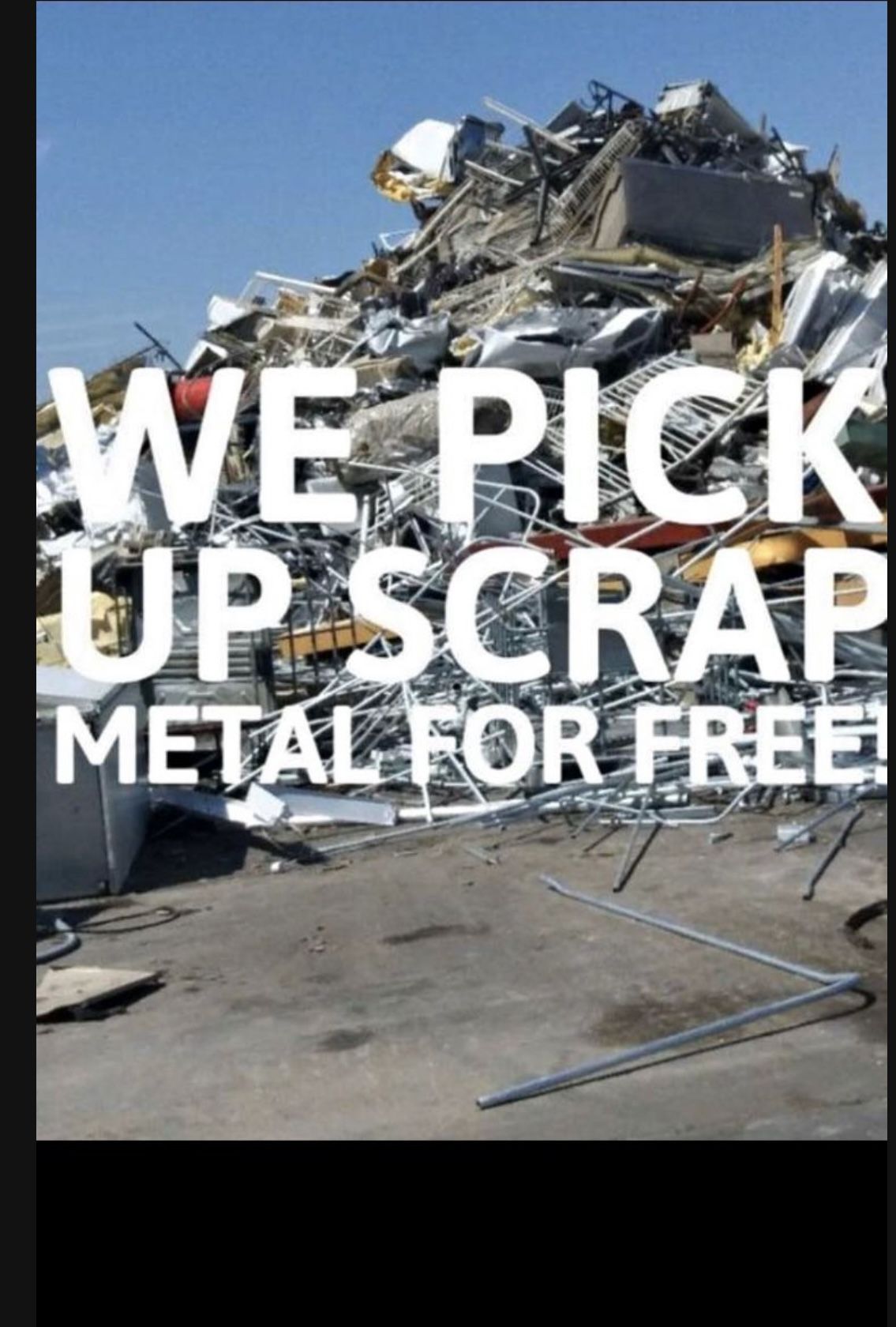 Free Metal Pick Up for Sale in Riverside, CA - OfferUp