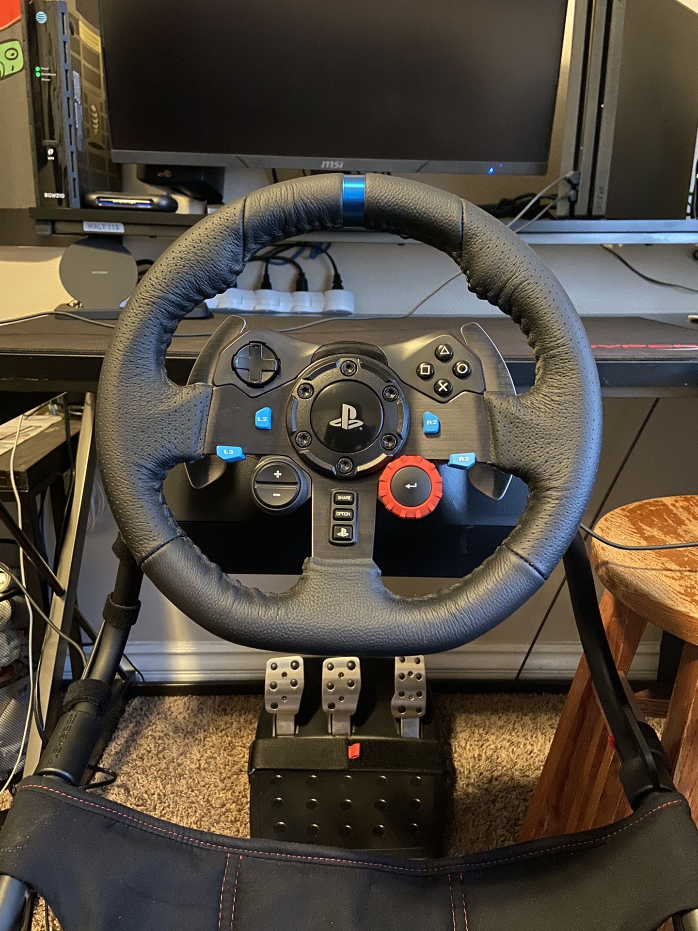 Logitech G29 simulation setup for Sale in Fontana, CA - OfferUp
