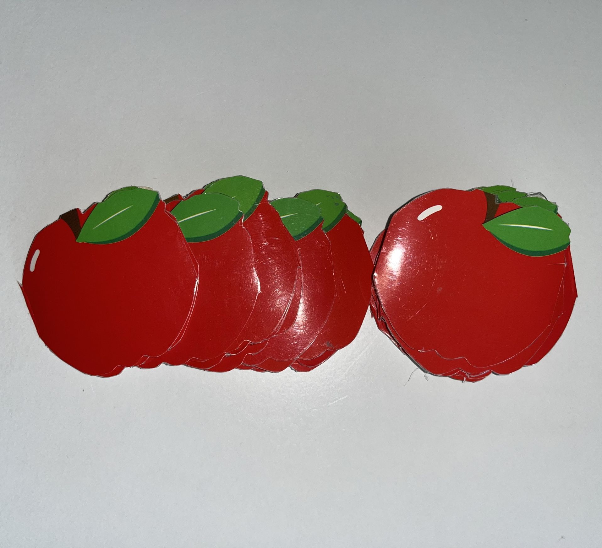 Free Laminated Red Apples Bulletin Board Decor Teachers Classroom for ...