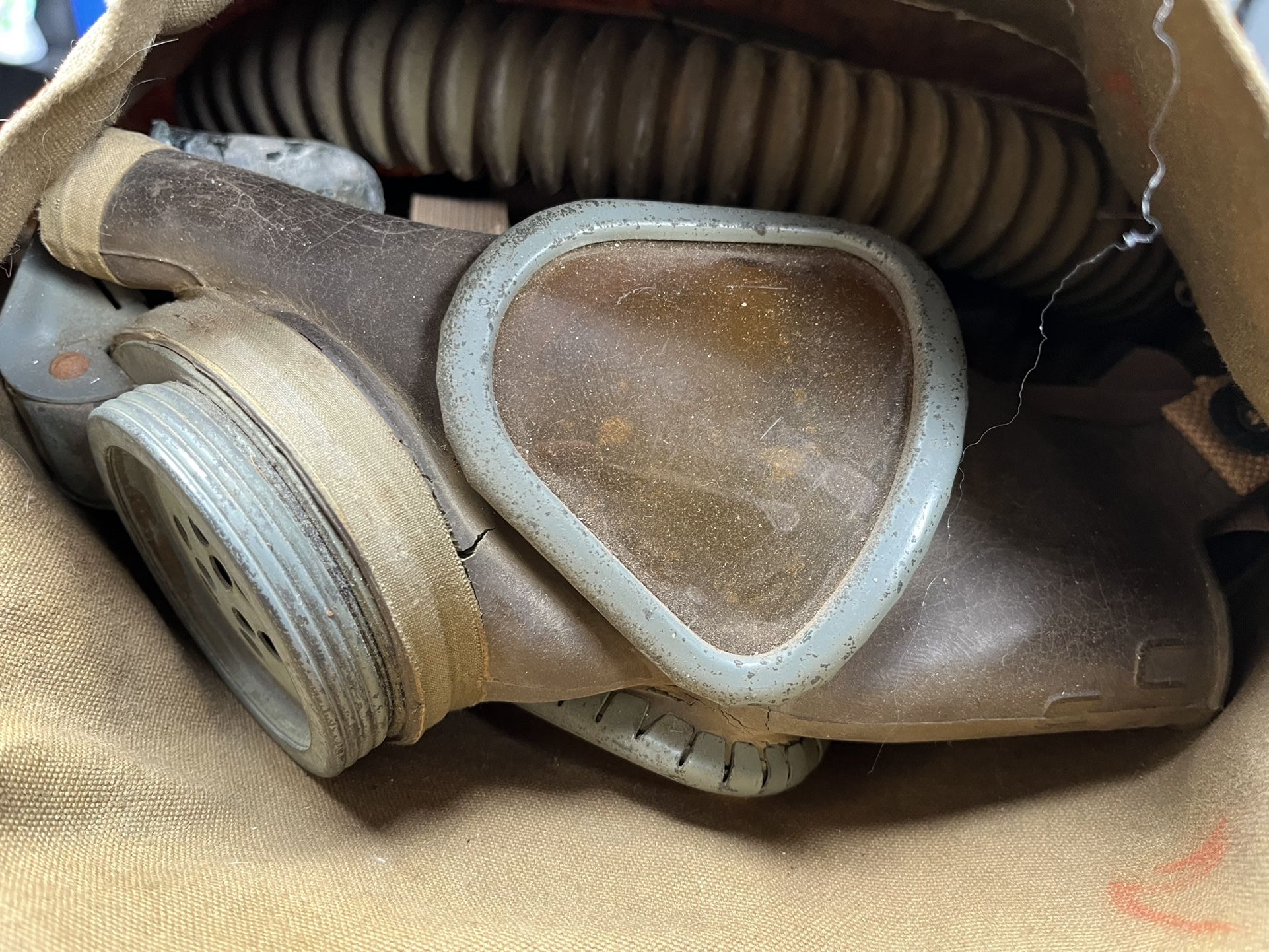 Creepy Gas Mask Ww2 Gnarly Trailer Drops For WWII Bacterial Warfare