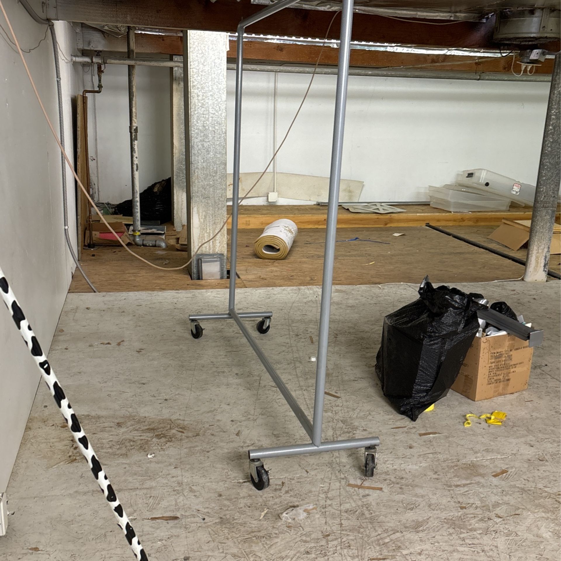 One 60” Tall And 56” Long Rolling Racks for Sale in Anaheim, CA - OfferUp