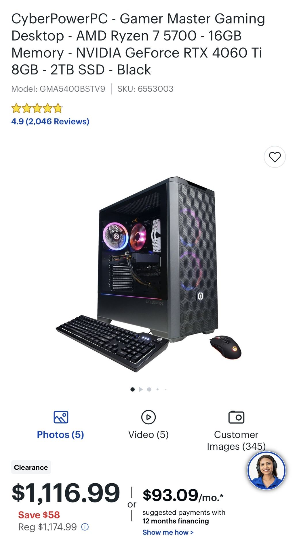 Pre Built Gaming Pc for Sale in Katy, TX - OfferUp