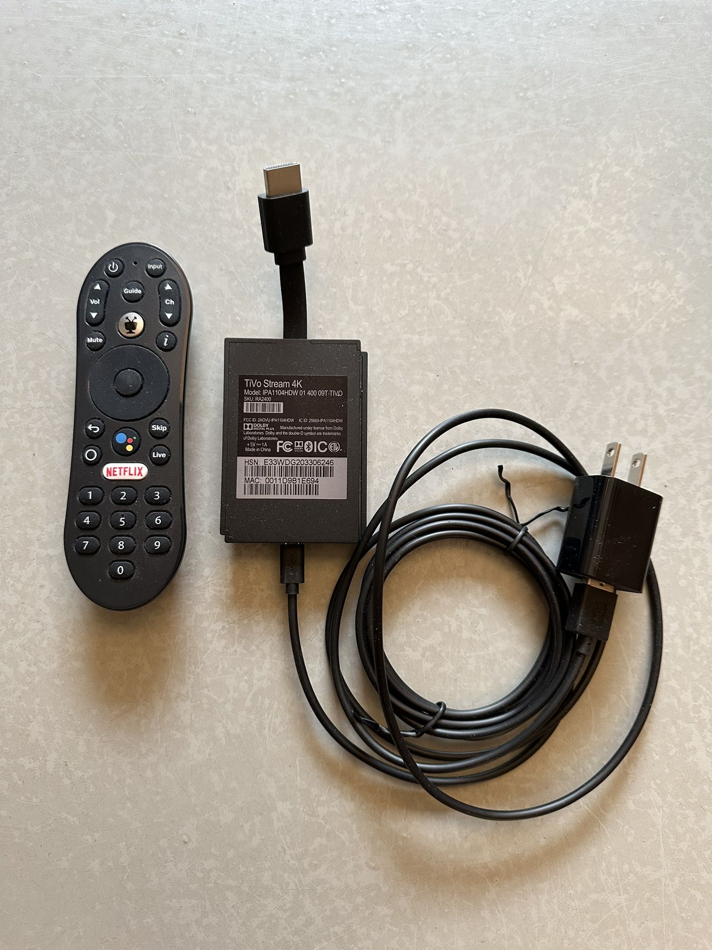 TiVo - Stream 4K Streaming Media Player with Google Assistance Voice ...