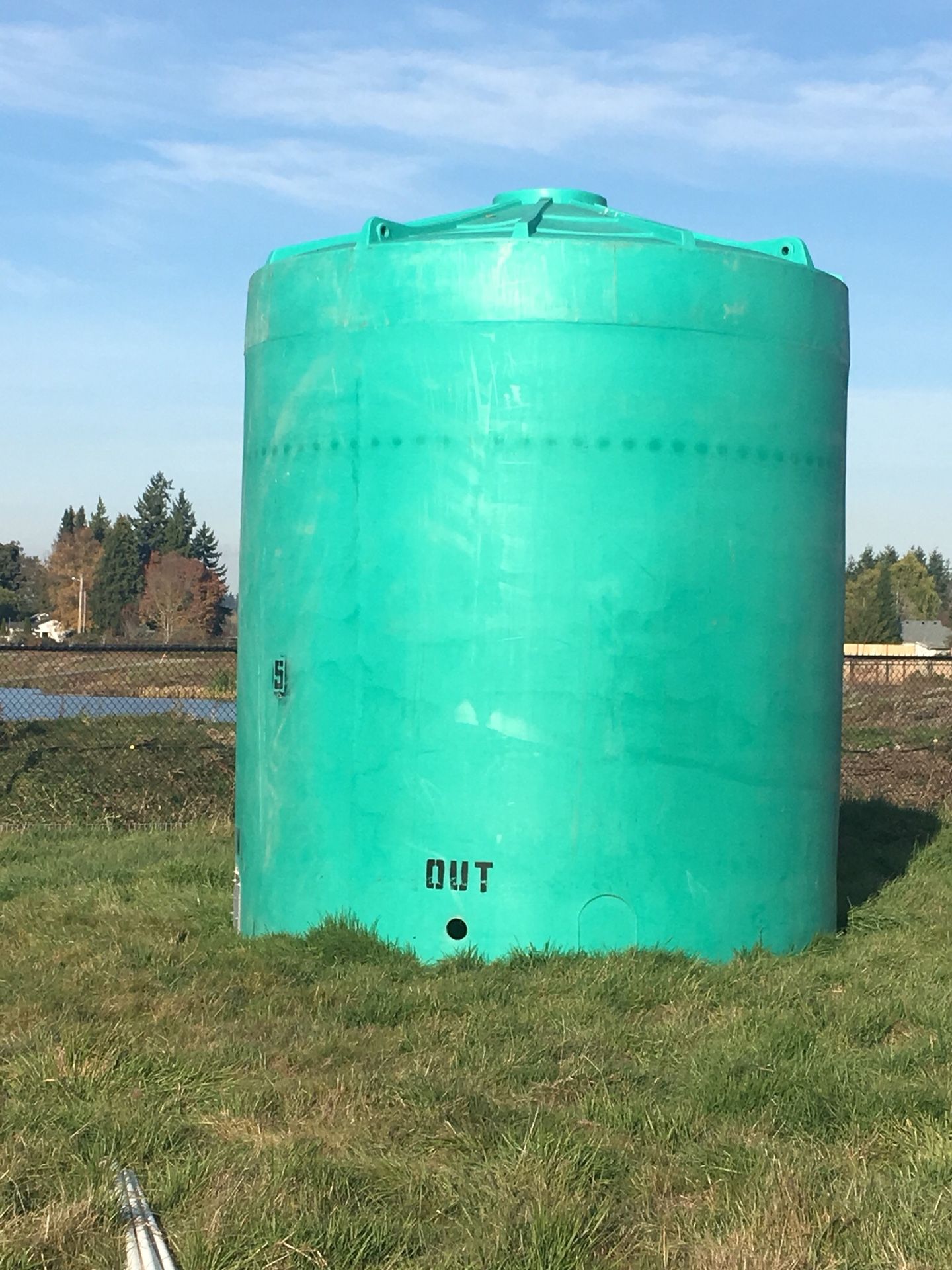 10,000 Gallon water tank, 142” diameter, 165” height for Sale in Sumner ...