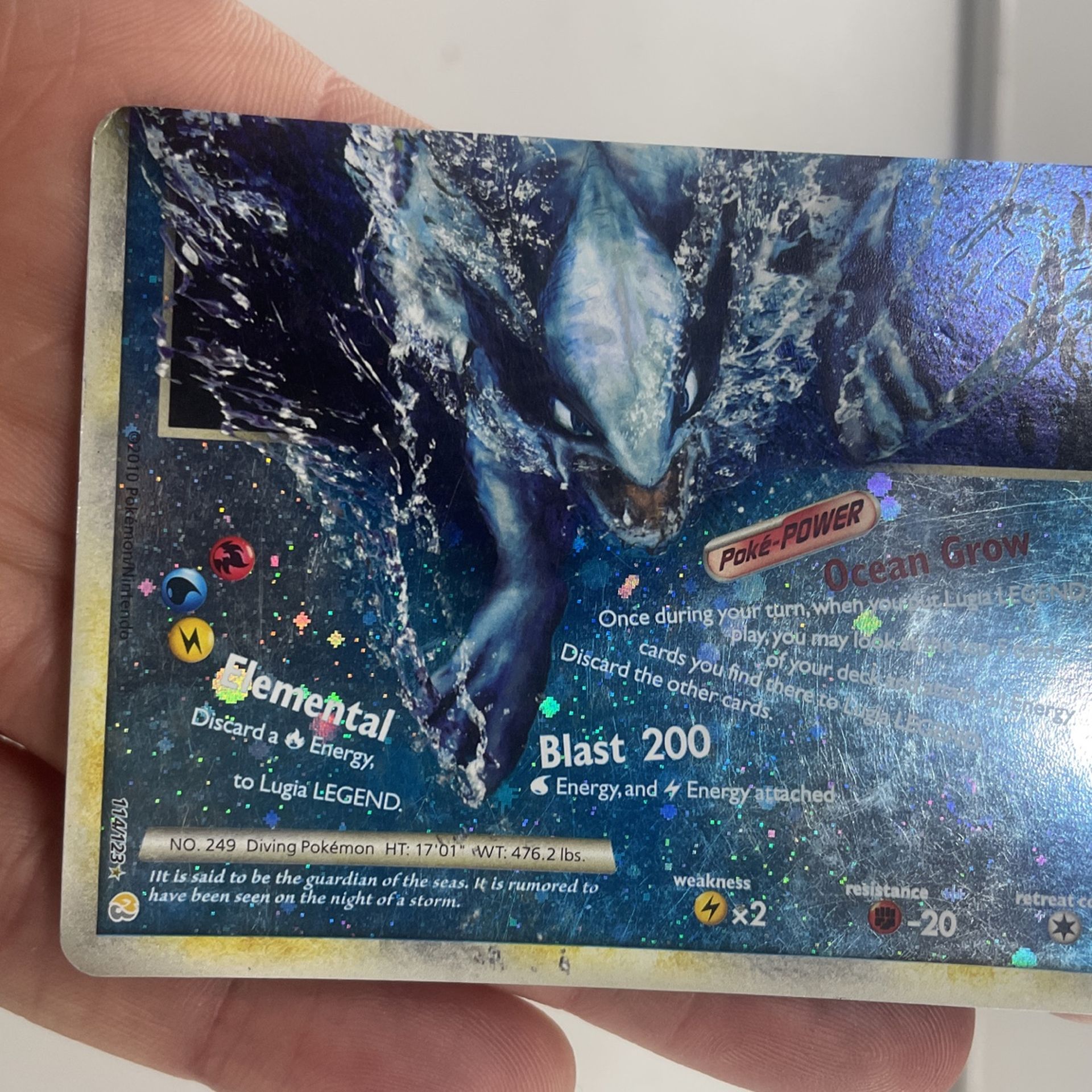 Legendary Pokemon Cards Lugia
