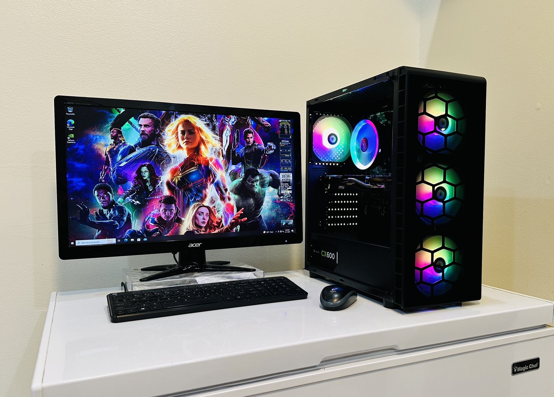 NEW ACER Gaming PC 4 Core I5 @3,1GHz. GPU NVidia GTX 760 2GB. 240GB SSD ...