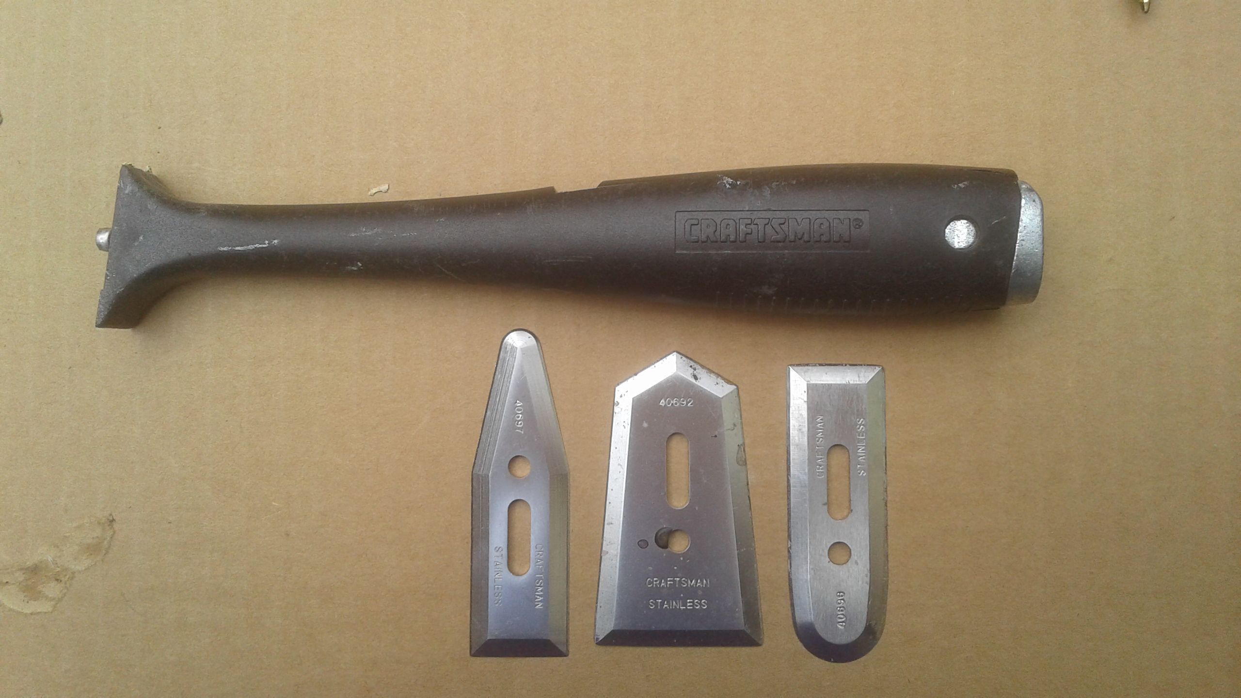 CRAFTSMAN SCRAPER (made in USA)+ 3 Blades for Sale in Tualatin, OR ...