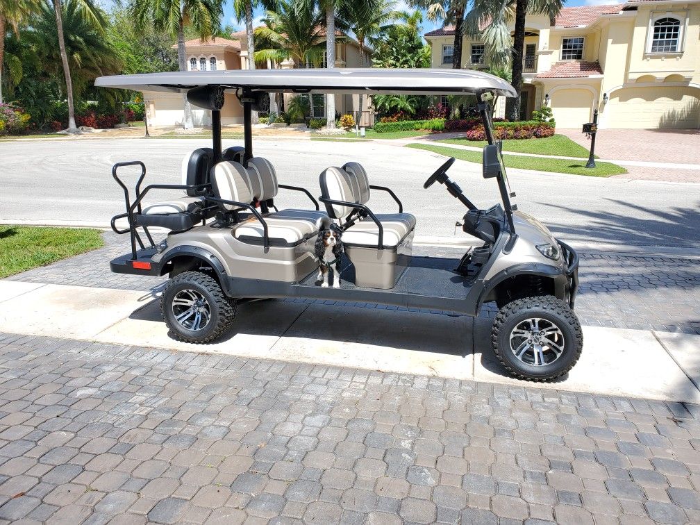 2019 Street legal Golf Cart- Icon i60, 6 seat or 4 with cargo ...