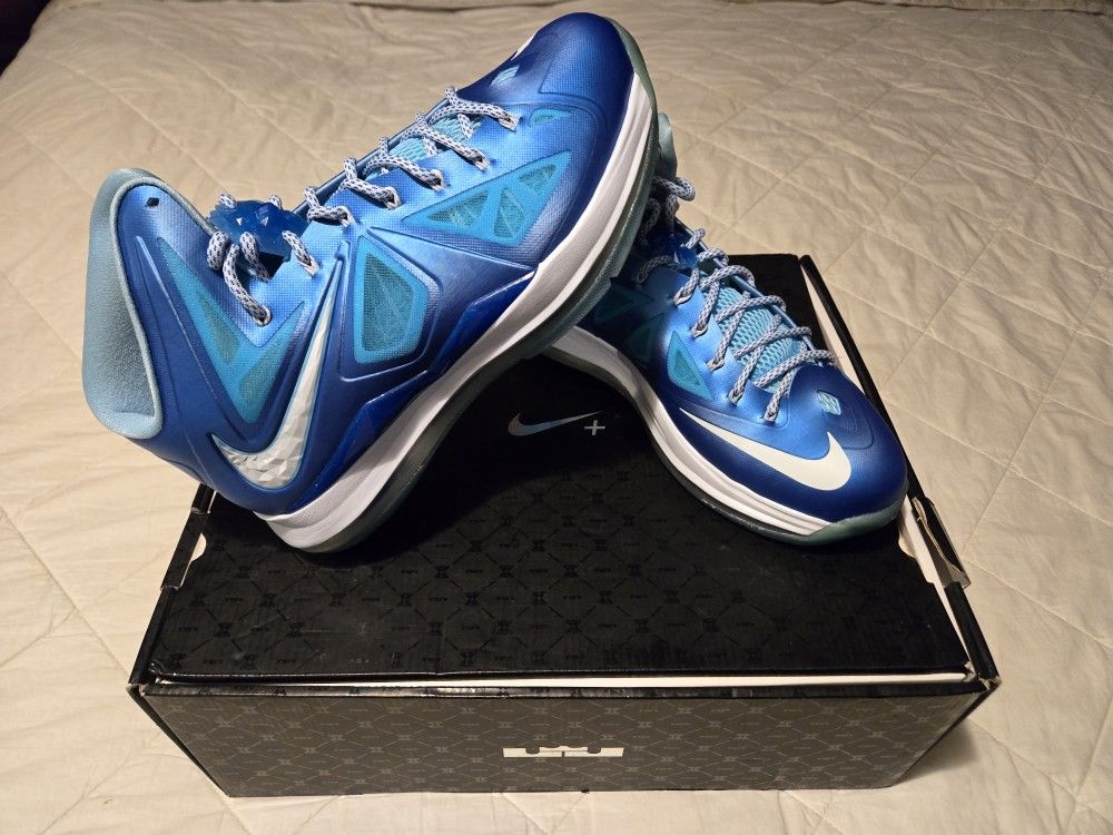 Lebron 10 Blue