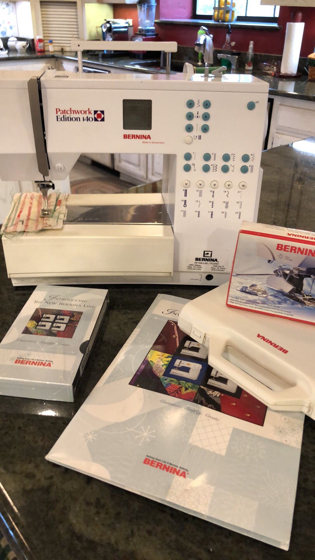 Bernina Patchwork 140 Edition Sewing Machine for Sale in Dallas, TX ...