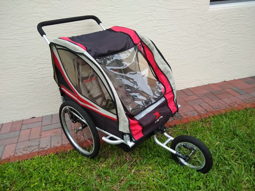 Xterra Ogden 2 in 1 bike trailer/stroller for Sale in Boca Raton, FL - OfferUp