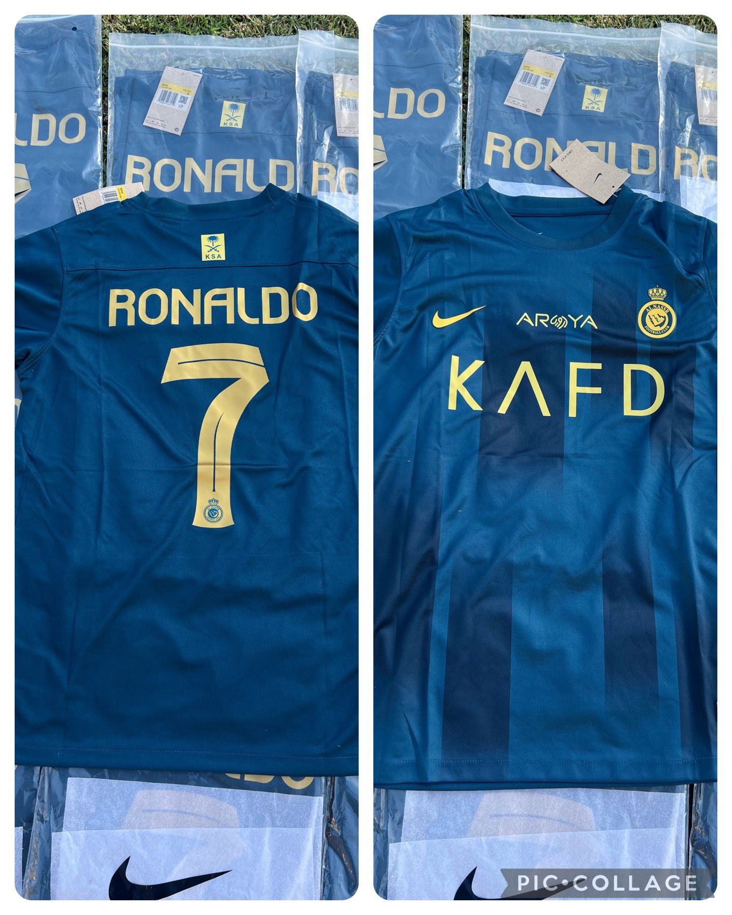 Cristiano Ronaldo CR7 Al-Nassr 23/24 Third Kit playera more jerseys ...