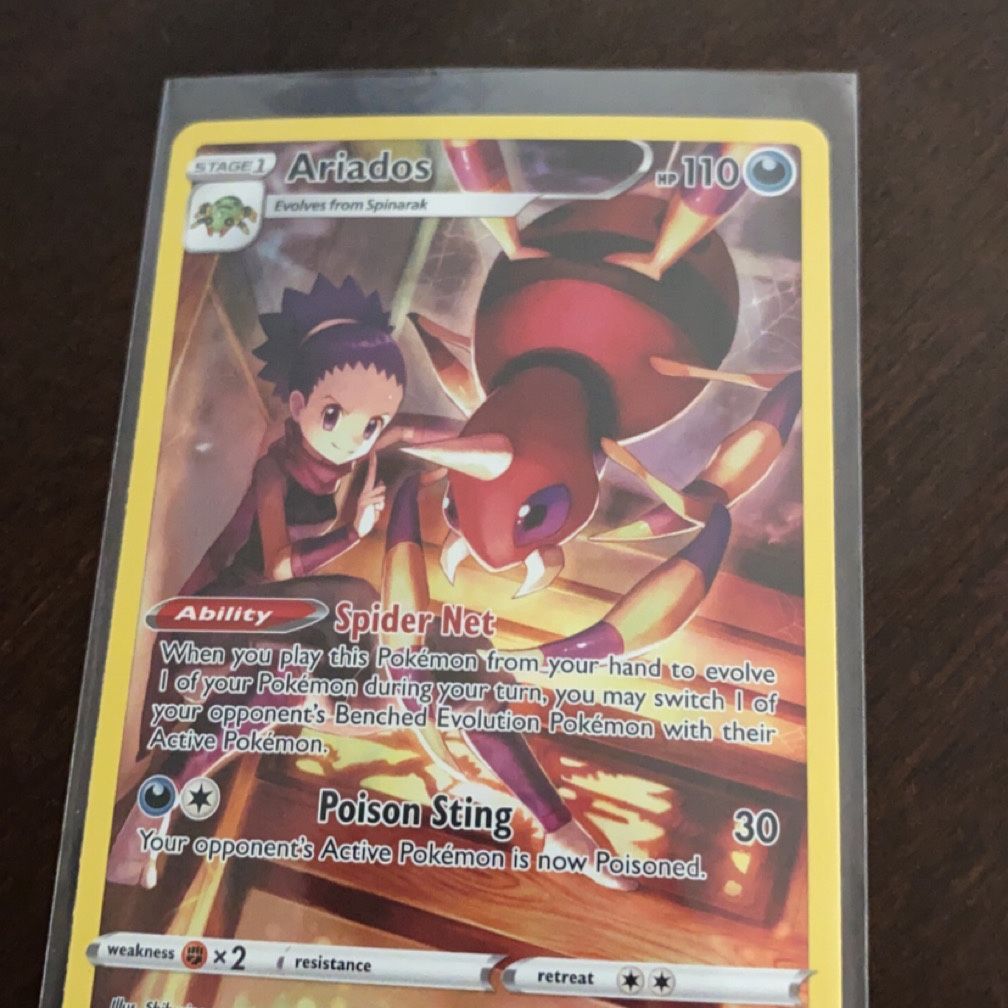 Ariados Evolution Chart