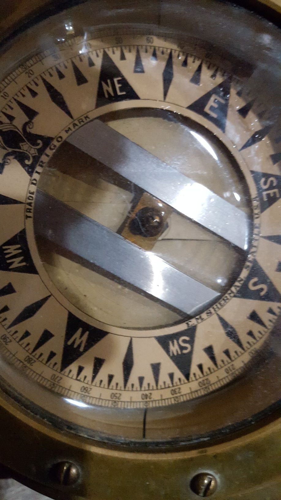 VINTAGE Dirago Eugene M Sherman ship compass. for Sale in Tacoma, WA ...