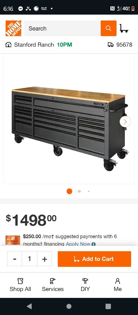 The Full-Bank Service Cart features a 6-drawer setup that is optimized ...