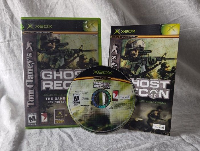 Tom Clancy's Ghost Recon Xbox (Ubisoft, 2002) for Sale in Shady Shores ...