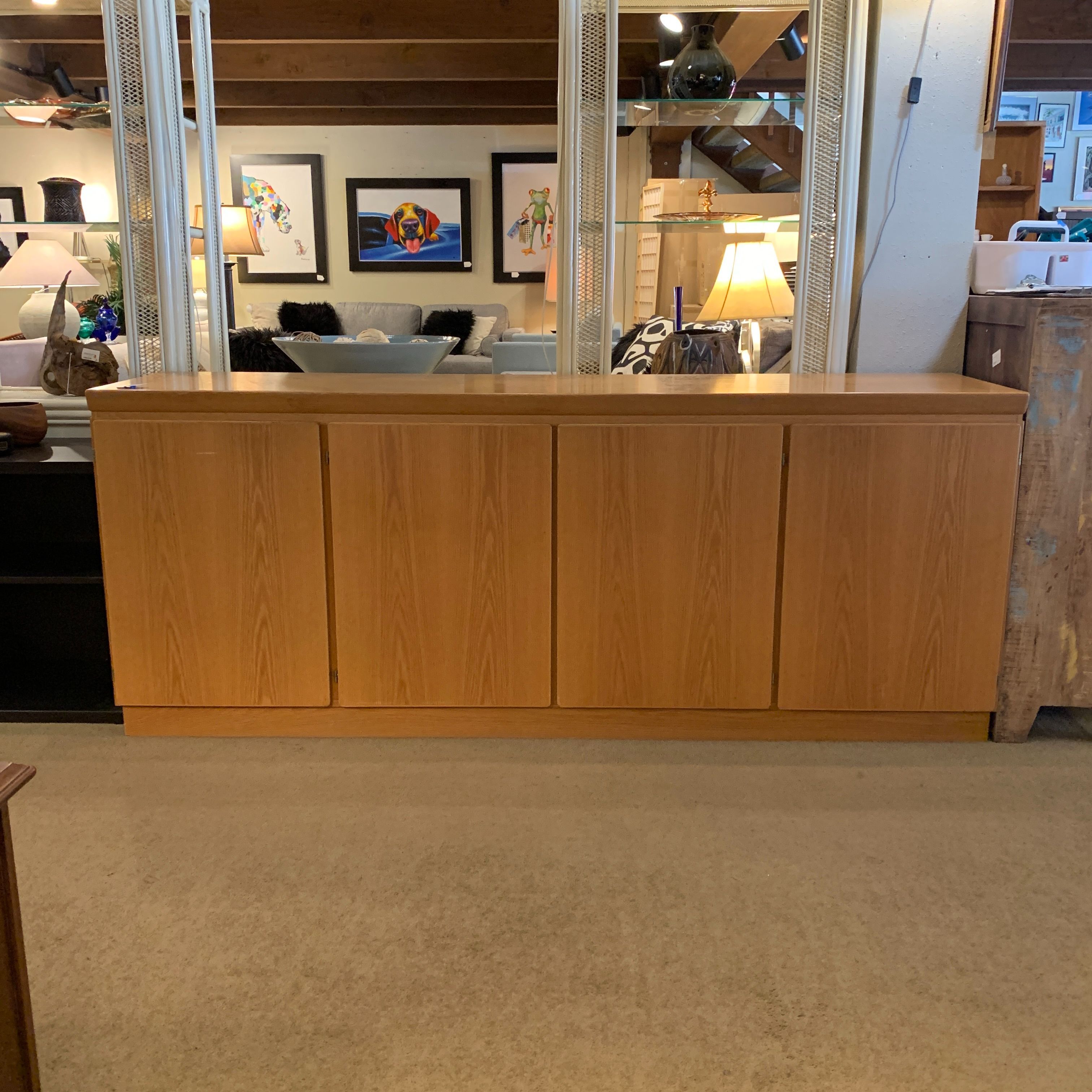 Oak Four Door Sideboard for Sale in Seattle, WA - OfferUp