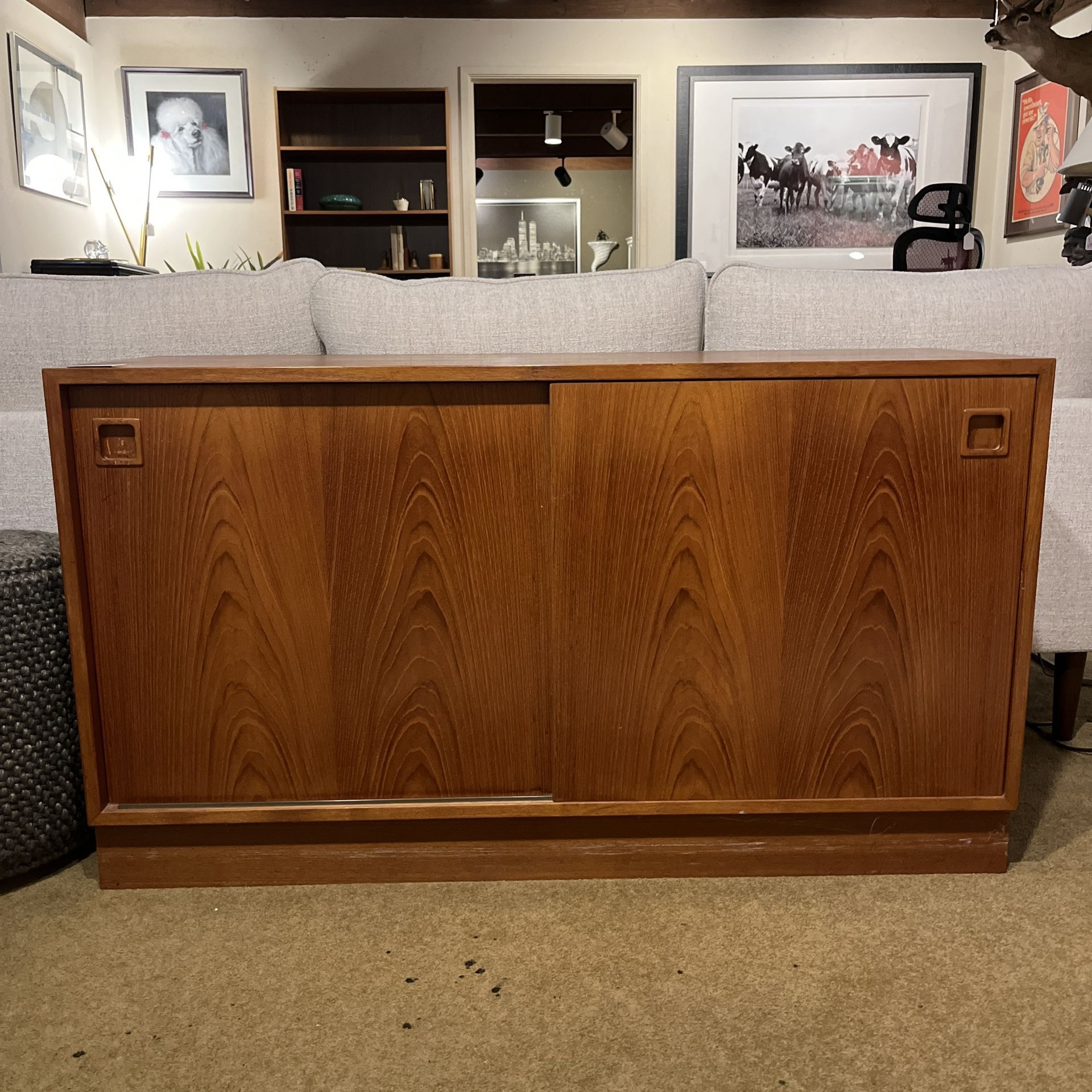 Teak Sliding Door Sideboard for Sale in Seattle, WA - OfferUp
