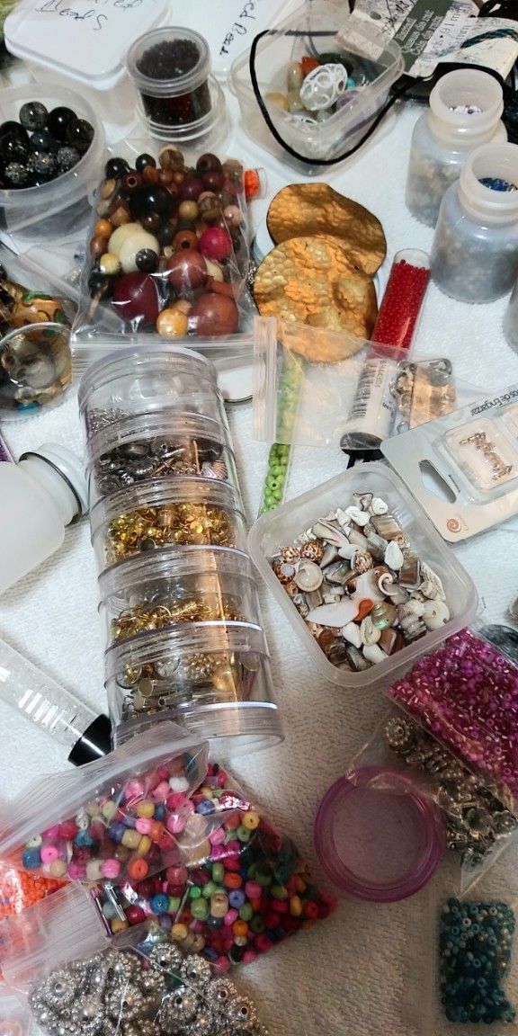 15 +lbs of Beads ,Findings, Tools, Containers, Wire, Sale Bags & Tags ...