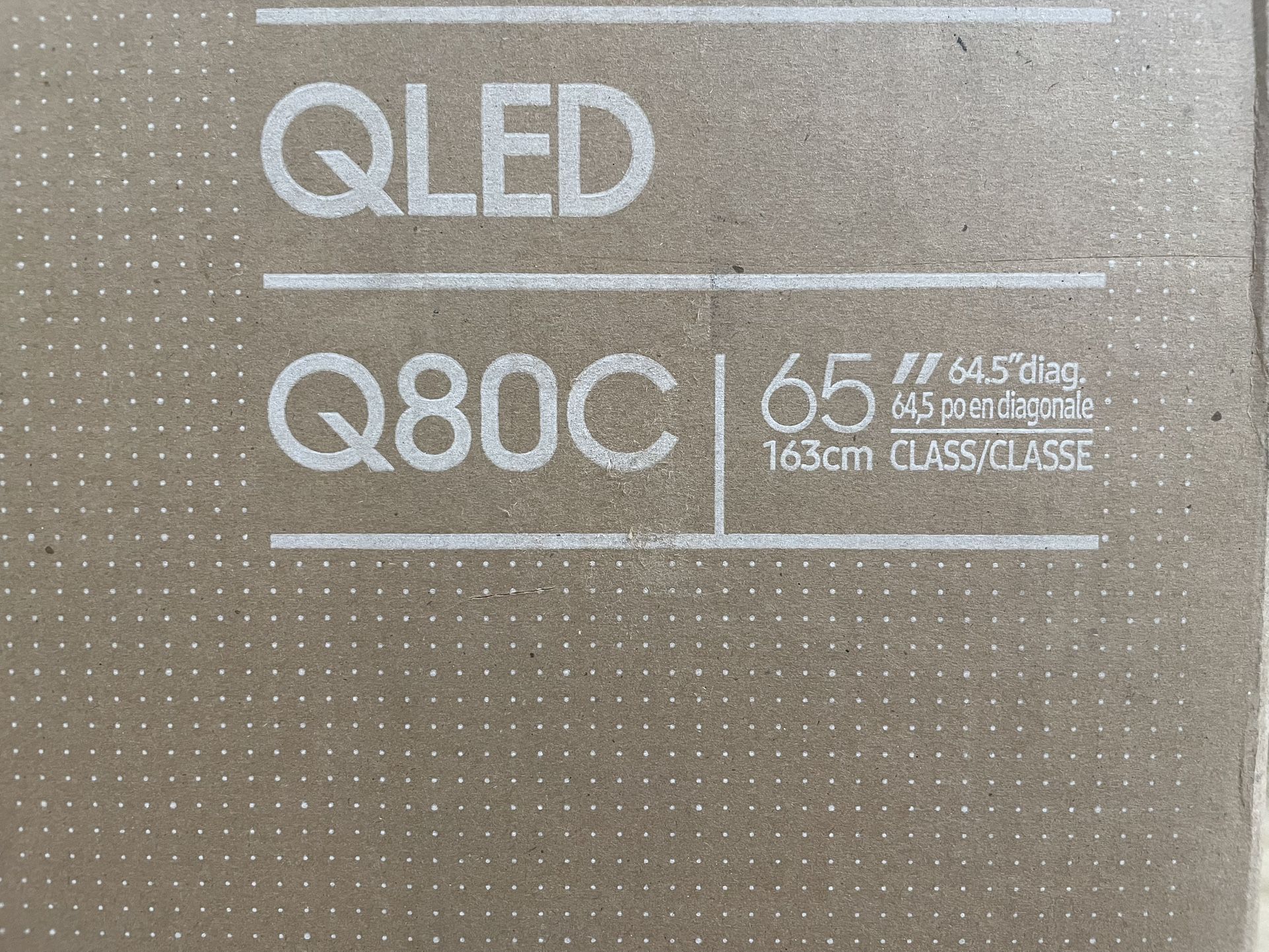 SAMSUNG 65-Inch Class QLED 4K Q80C Series Quantum HDR+, Dolby Atmos ...