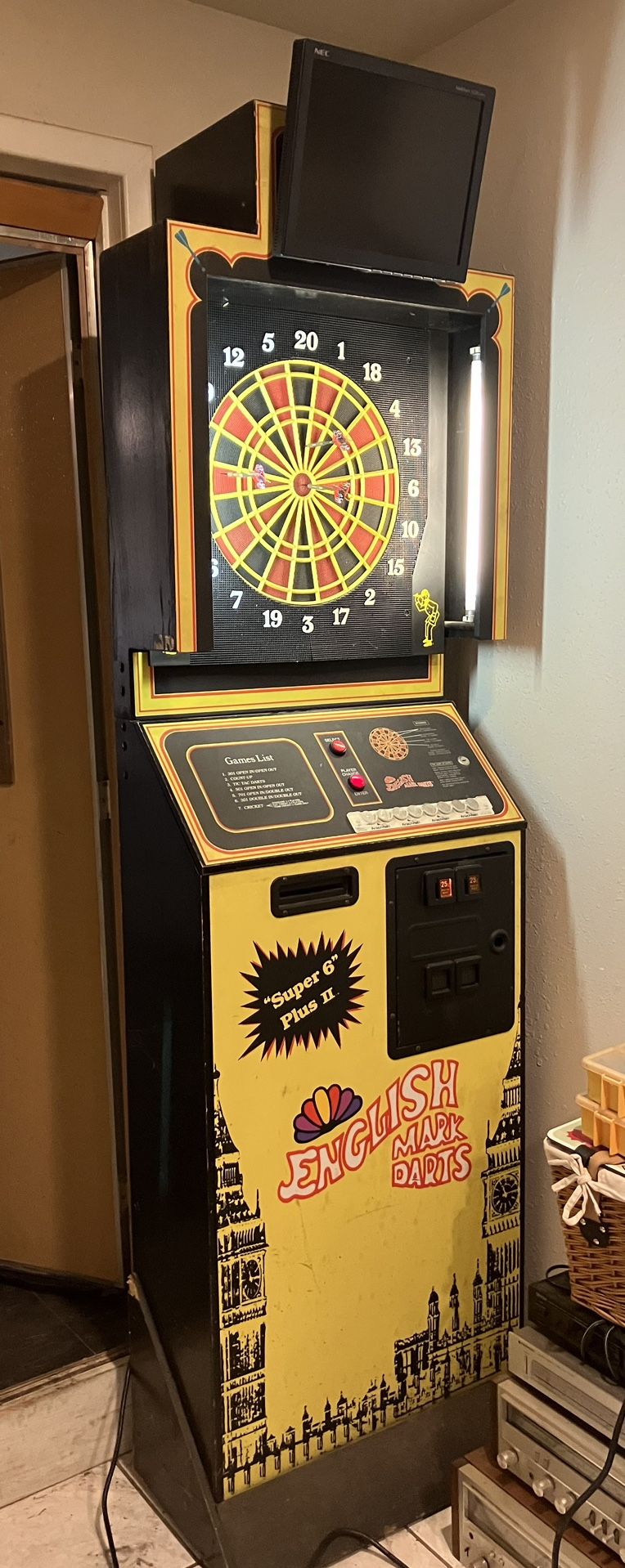 English Mark Darts Coin Operated Dart Board for Sale in Kent, WA - OfferUp