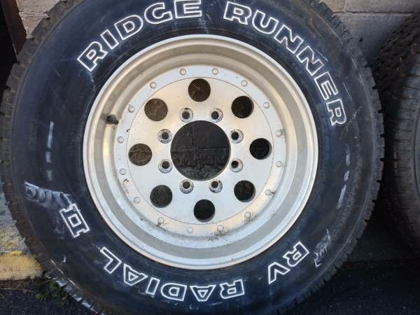 16.5x8.25 inch rims. 8 lug dodge Ford Chevy for Sale in Montebello, CA ...