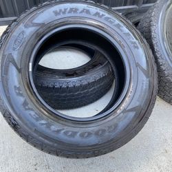 Goodyear Wrangler All Terrain Tires 18 Inch for Sale in Houston, TX ...