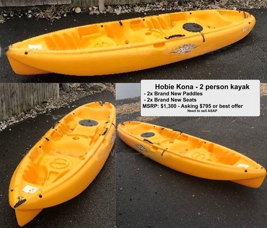 Hobie Kona Kayak - 2 person for Sale in Stamford, CT - OfferUp
