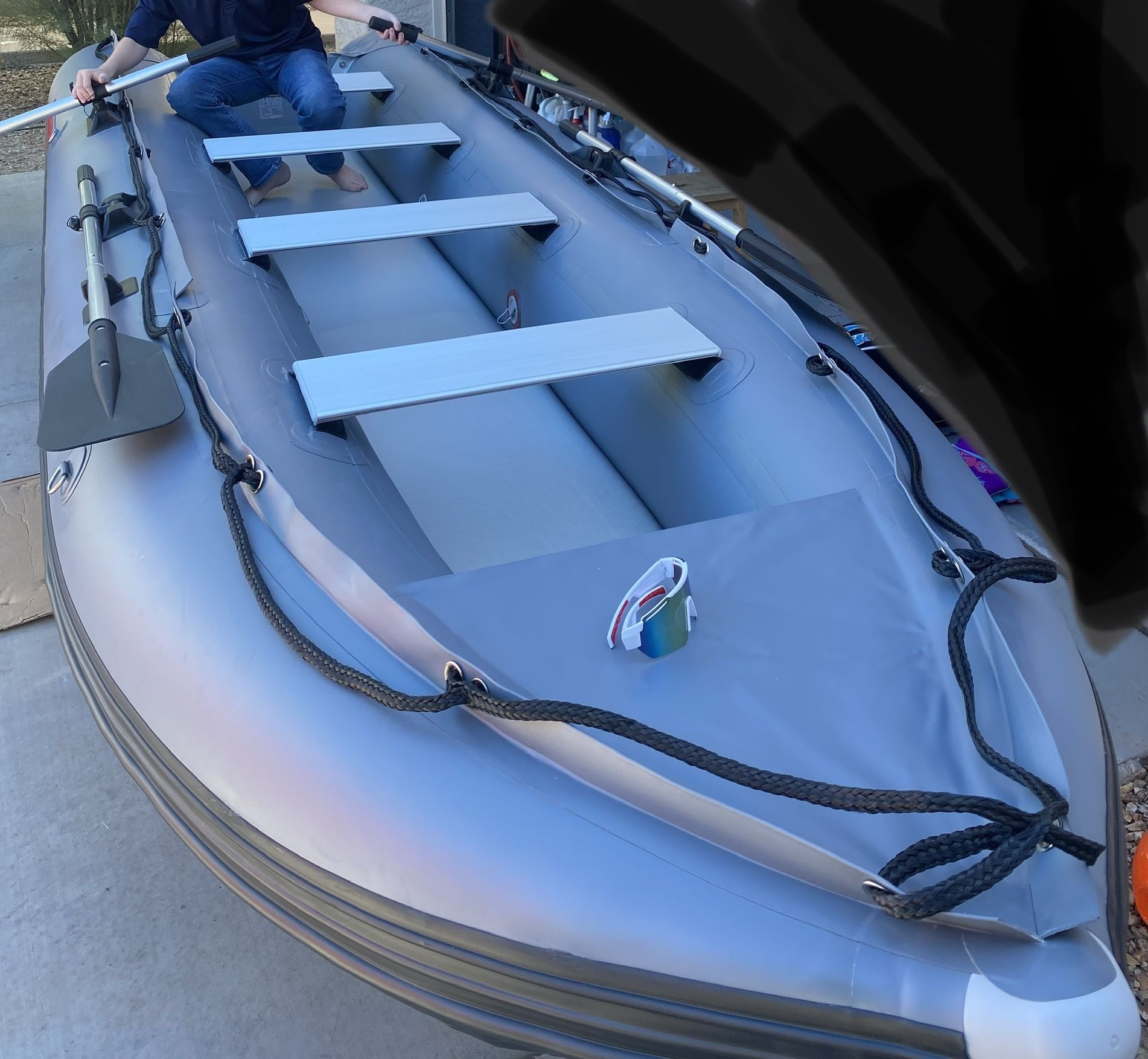 Inflatable Boat 16 Ft. Heavy Duty Guide Version for Sale in Surprise ...