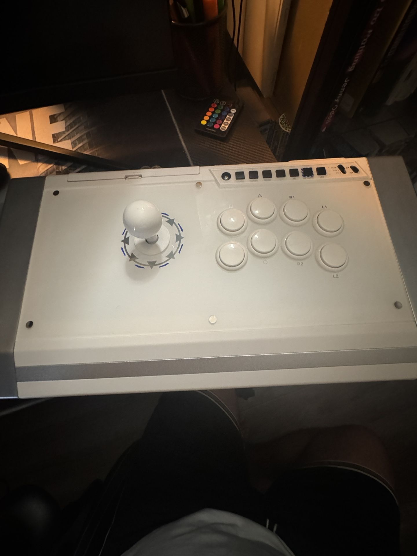 Qanba Obsidian Arcade Pearl Fight Stick PlayStation for Sale in Burbank ...