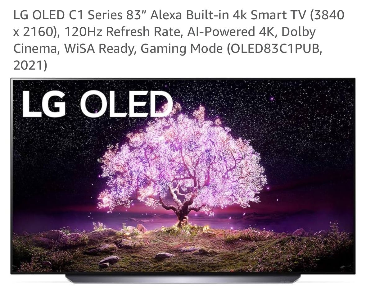 Brand New LG C1 4K OLED 83” TV for Sale in San Diego, CA - OfferUp