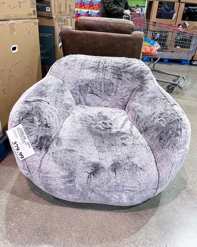 True Innovations Faux Fur Chair