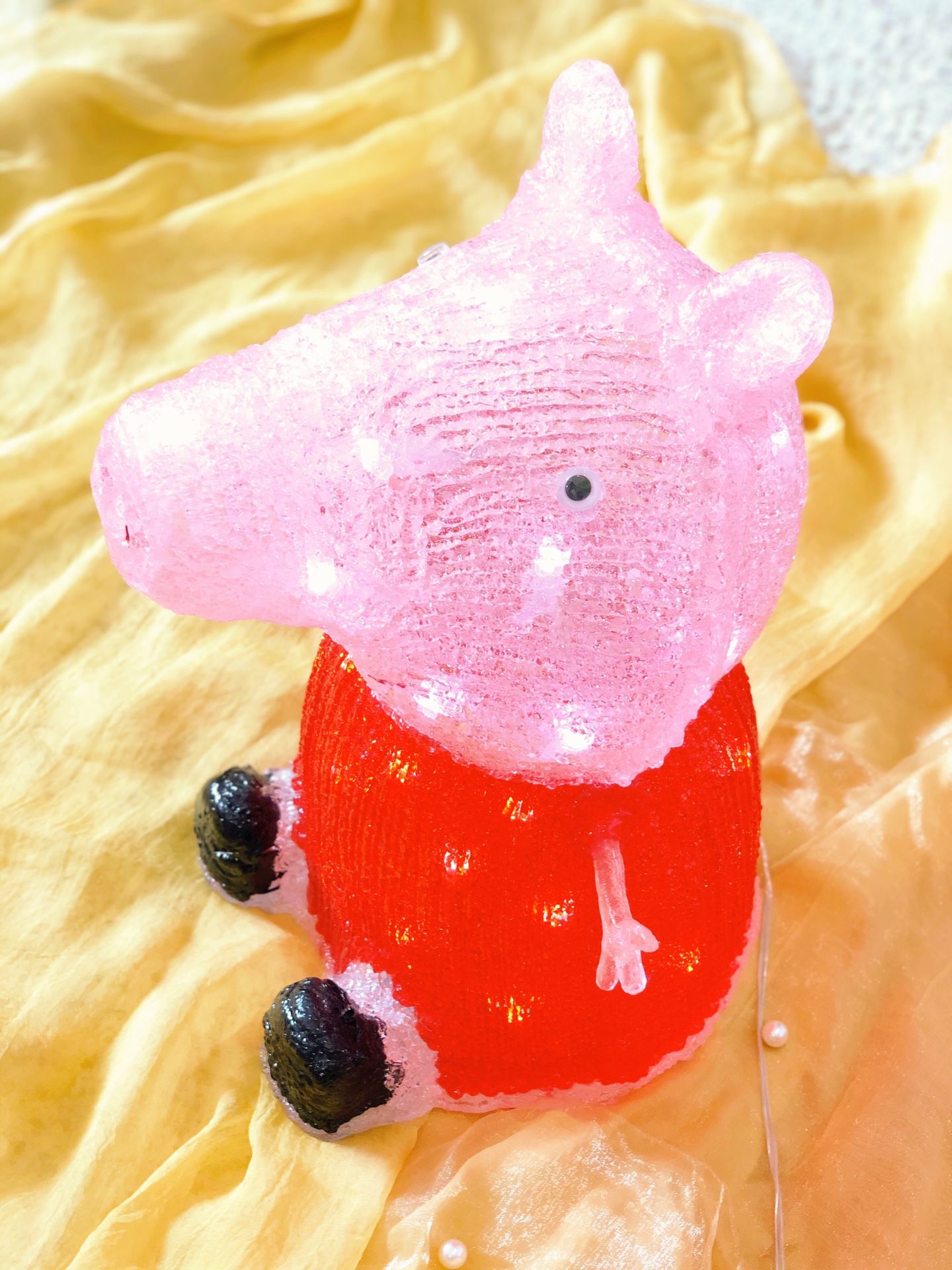 16" Imported Peppa Pig Acrylic LED Lamp Night Light Christmas Gift Kids ...