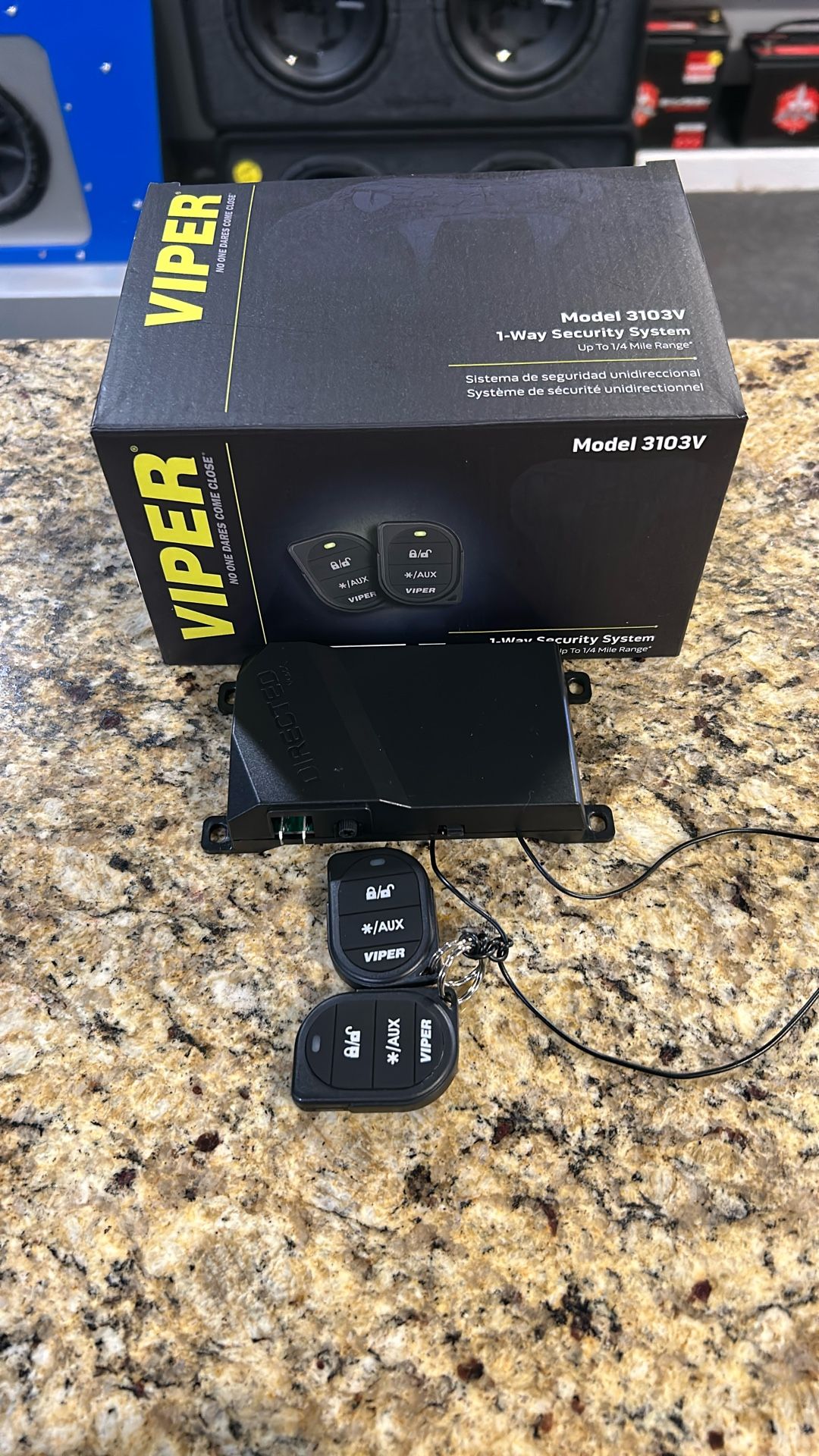 With Keyless Entry Installation Included Viper 3103V 1-Way Security ...