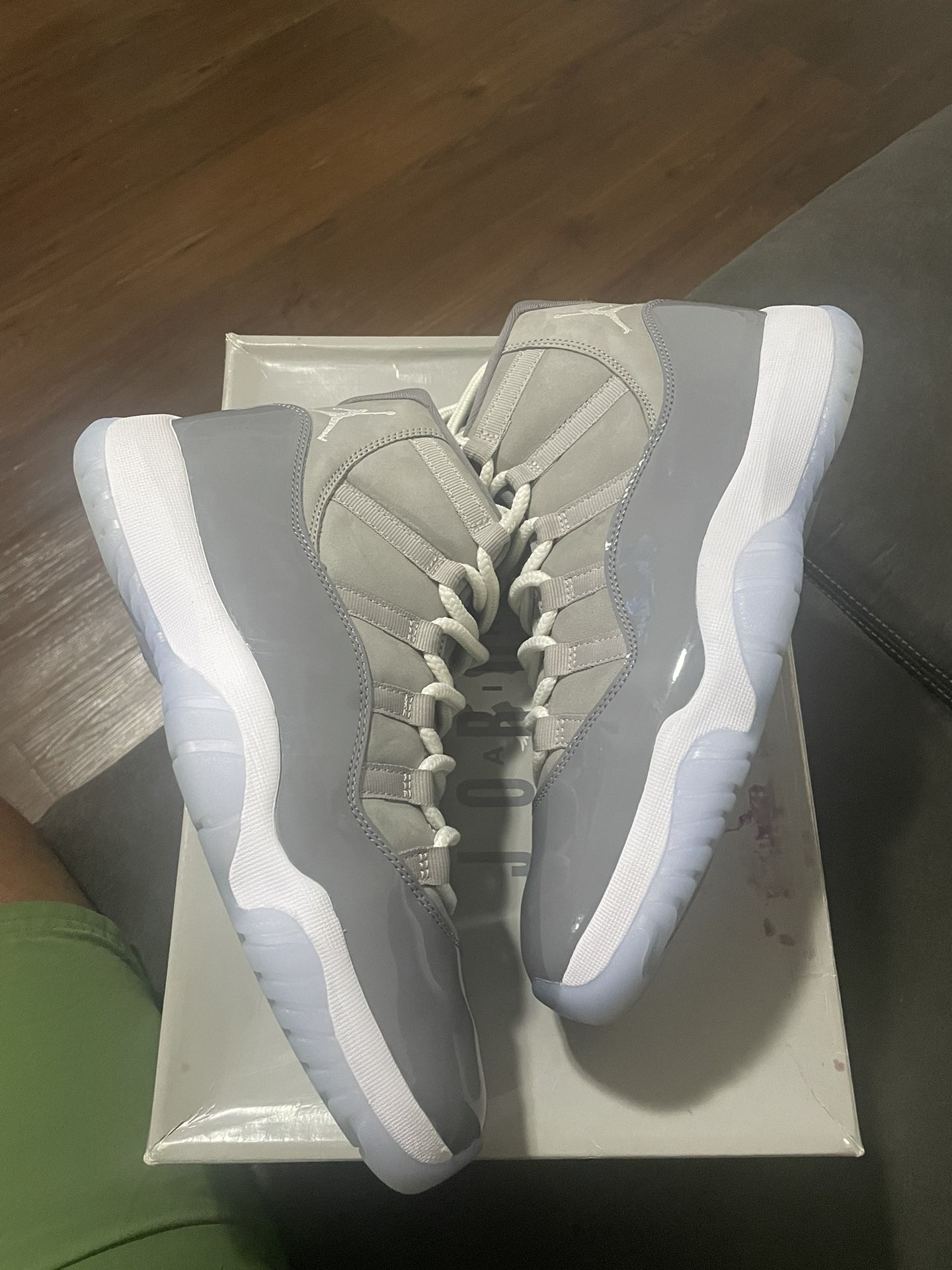 Cool Grey 11s Bottom