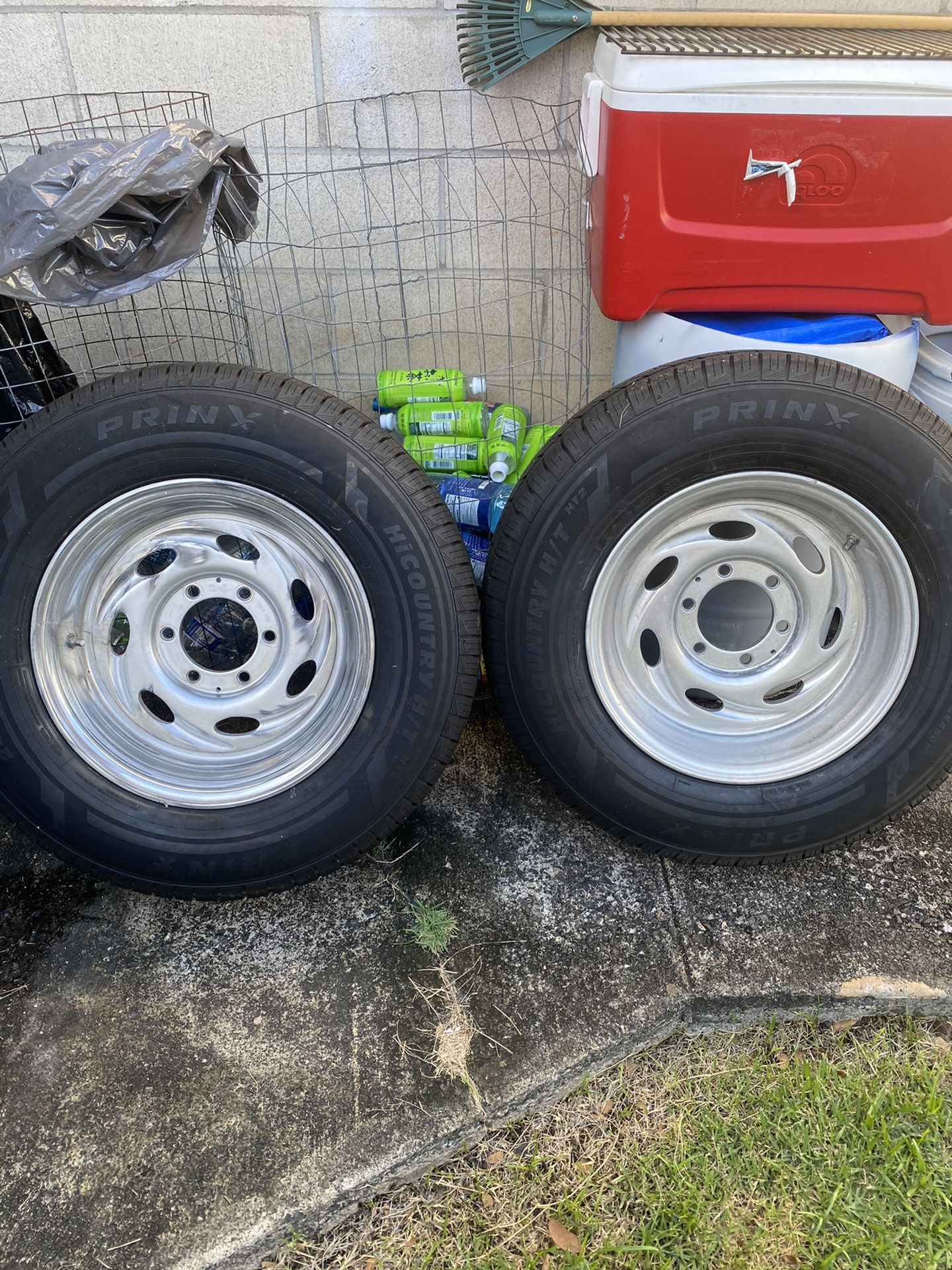 16x8 Weld Typhoons W/ 245/70r16 All Season Tires for Sale in Honolulu ...