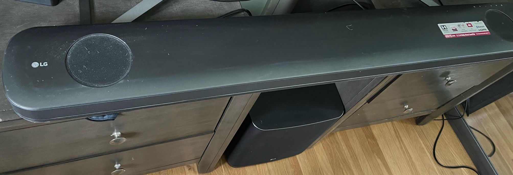 LG SJ9 5.1.2 ch High Resolution Audio Sound Bar with Dolby Atmos and ...