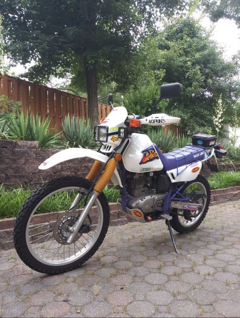 Suzuki dr200 dirt bike for sale or trade for Sale in Laurel, MD - OfferUp
