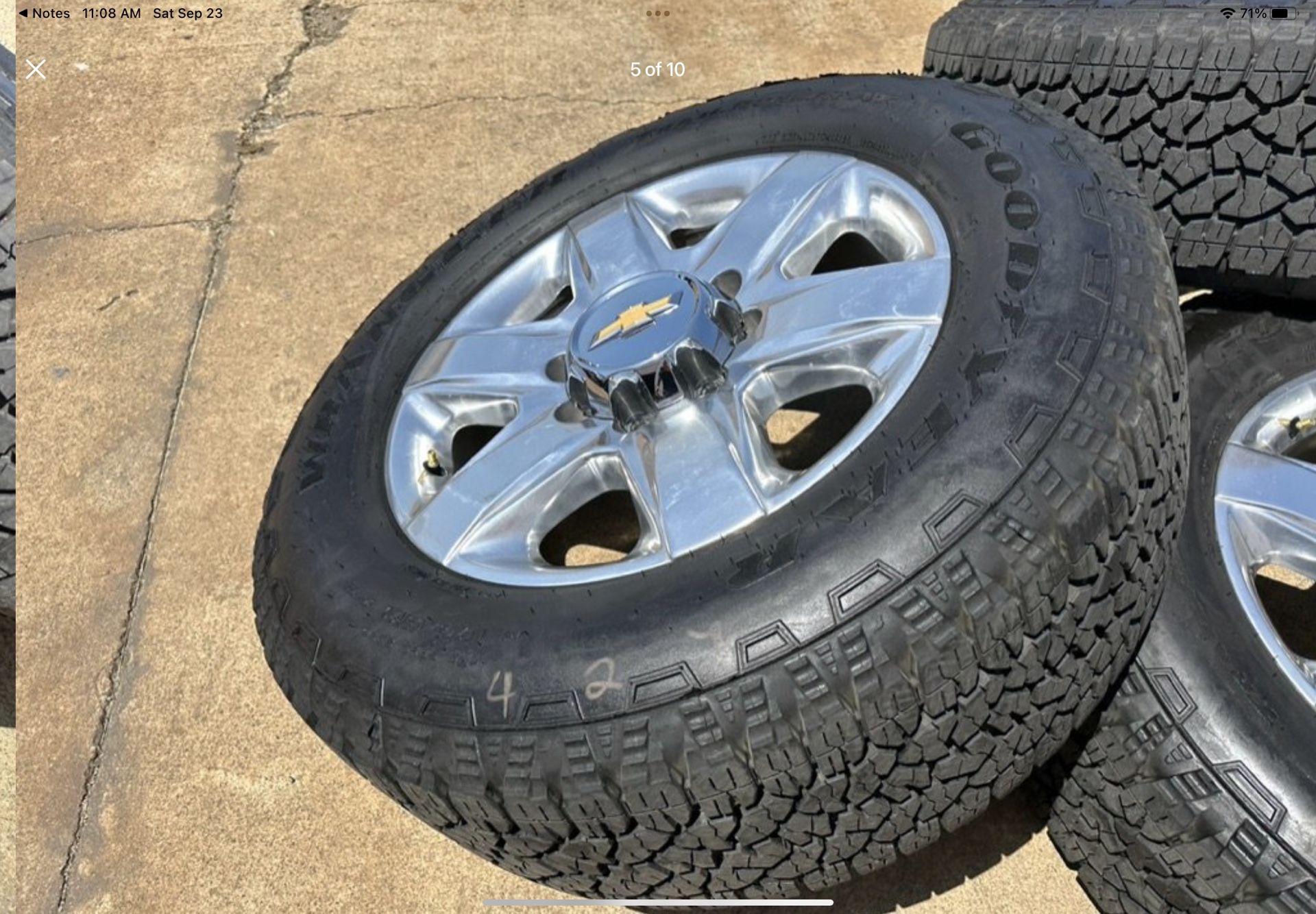 20” 2022 Chevy Silverado LTZ Wheels High Country GMC 2500HD LTZ ...