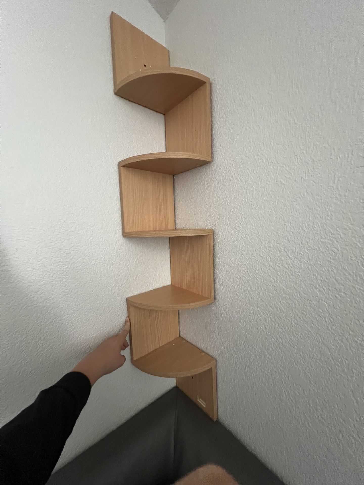Wooden corner shelving system for Sale in Carmichael, CA - OfferUp