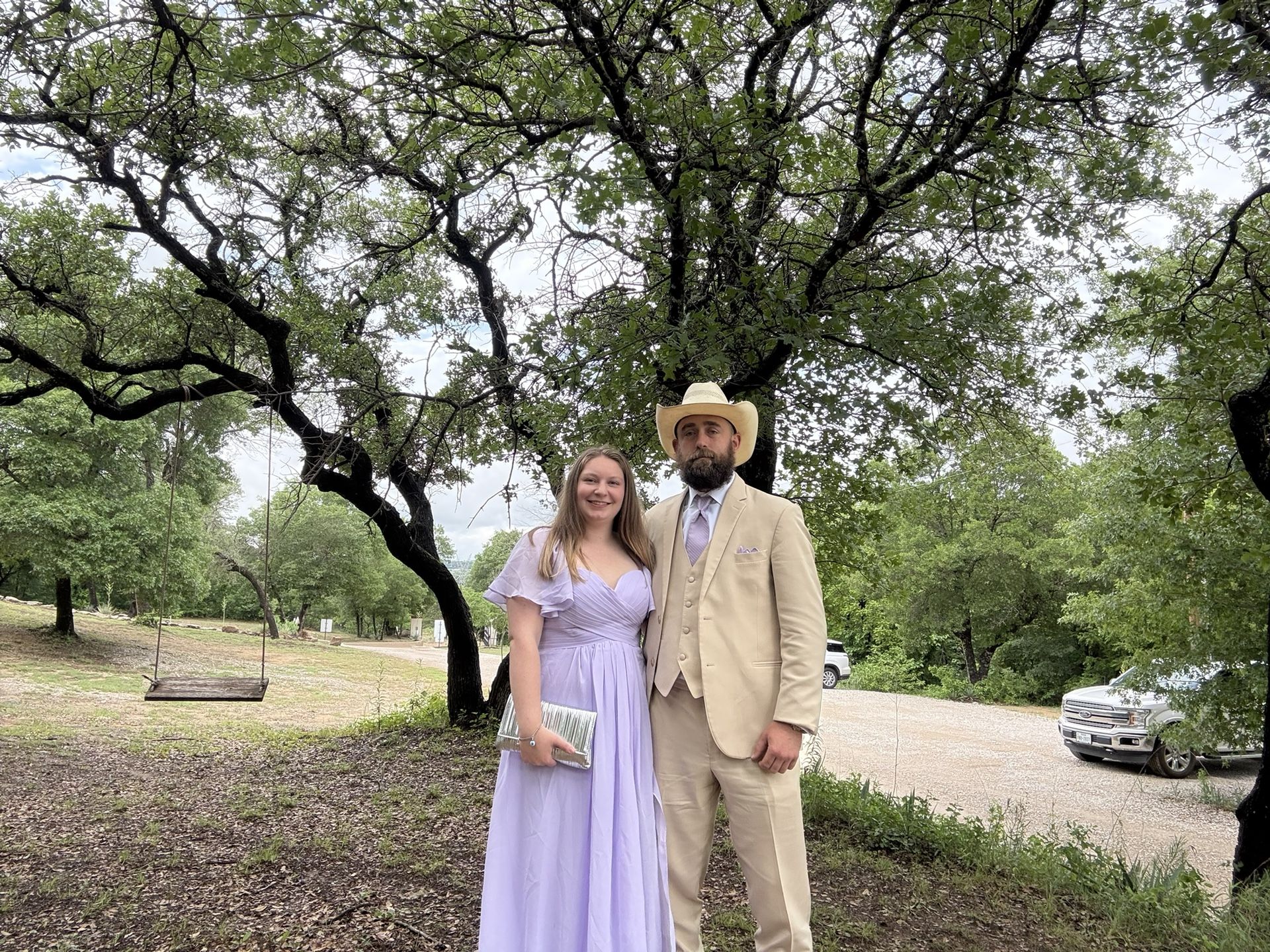 Lavender Wedding Guest Outfit