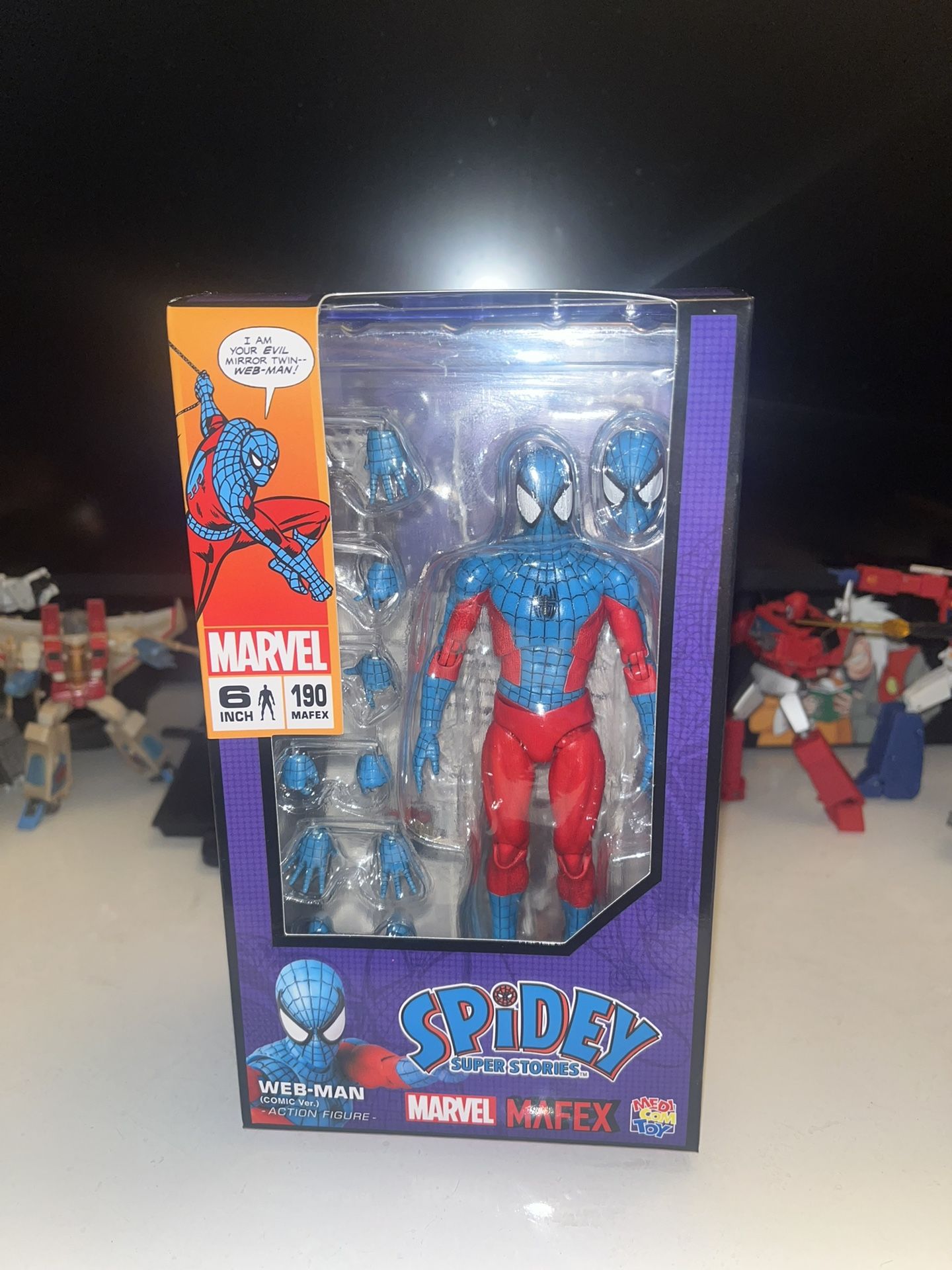 Medicom Mafex 190 Webman Spider Man for Sale in West Covina, CA - OfferUp