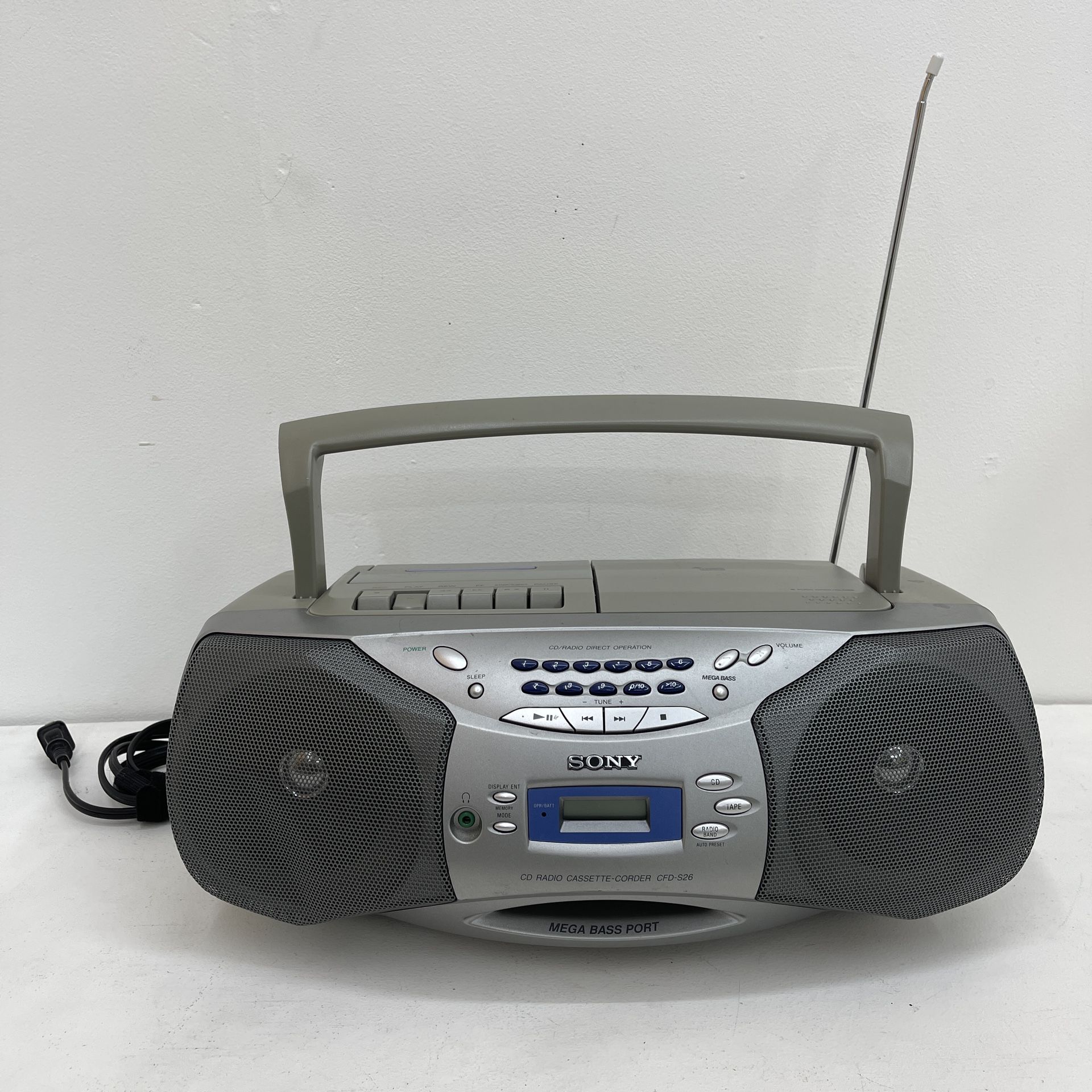 Vintage Sony Boombox CD Player CD ONLY Working for Sale in Chino, CA ...