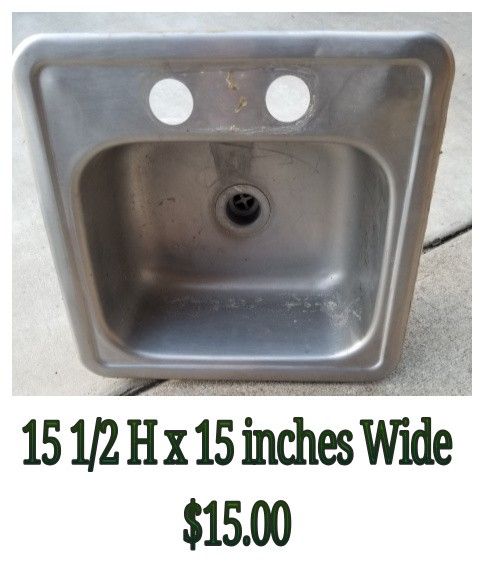 Used Stainless steel Sink for Sale in Hacienda Heights, CA - OfferUp